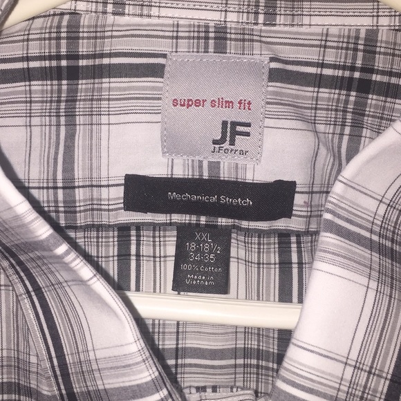 jf j.ferrar | Shirts | Jfjferrar Mens Slim Fit Long Sleeves Button Down ...